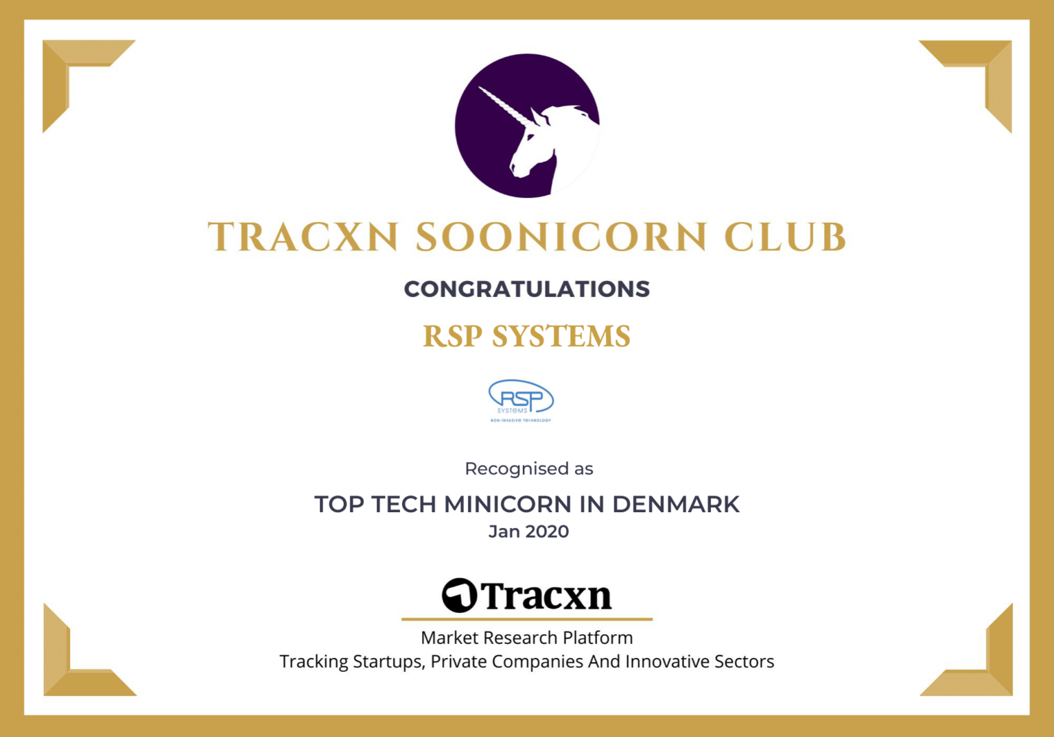 RSP Systems Joins The Soonicorn Club of Denmark - RSP Systems